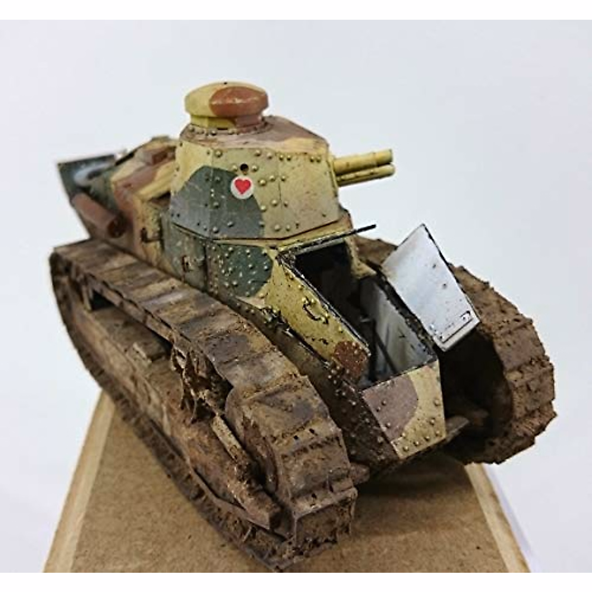 Meng French FT-17 Light Tank (Riveted Turret) Plastic Model Kit (1/35 Scale)