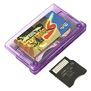 SHAHDEN Purple Burning Disk Mini Super Card for SP/GBM/IDS/NDS/NDSL Game Cards High Qual,Game Cards,Supercard Card Mini SD Card Adapter