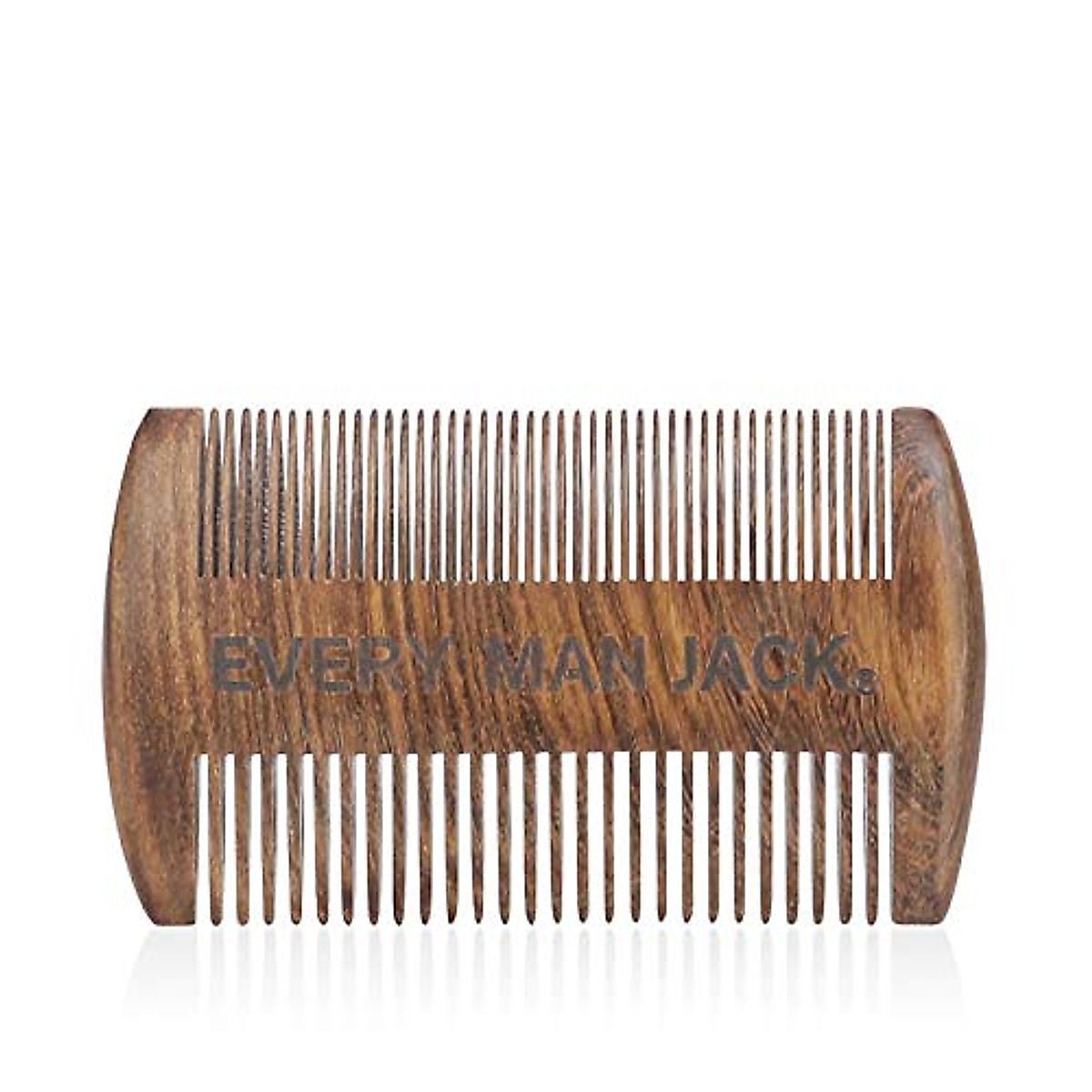 Every Man Jack Beard Comb, Woodgrain