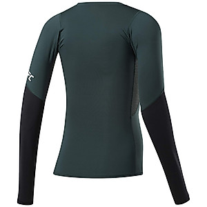 Reebok UFC Women's Long Sleeve Compression Top, Ivy Green