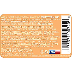 Tree Hut Vitamin C Shea Sugar Scrub, 18 oz, Ultra Hydrating and Exfoliating Scrub for Nourishing Essential Body Care