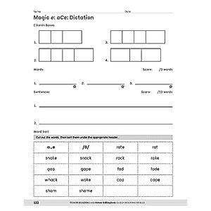Teach Reading with Orton-Gillingham: Early Reading Skills: A Companion Guide with Dictation Activities, Decodable Passages, and Other Supplemental ... Struggling Readers and Students with Dyslexia