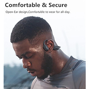 Bone Conduction Headphones Open Ear Headphones Bluetooth Wireless Headset Earpiece Running Wireless Earphone Support MP3 Play 32G Memory