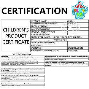 PLAY 10 Baby Play Mat, Foam Playmat for Babies, Kids Play Mat, Foam Floor Tiles 34×34 9 Pieces Vehicle Puzzle Mat