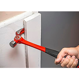 Crescent 18 oz. Steel Indexing Claw Hammer with Cushion Grip Handle - CINDEX18 , Black