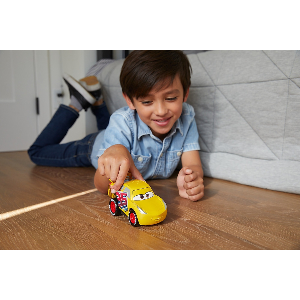 Disney Pixar Cars 3 Revvin' Action Jackson Storm Vehicle