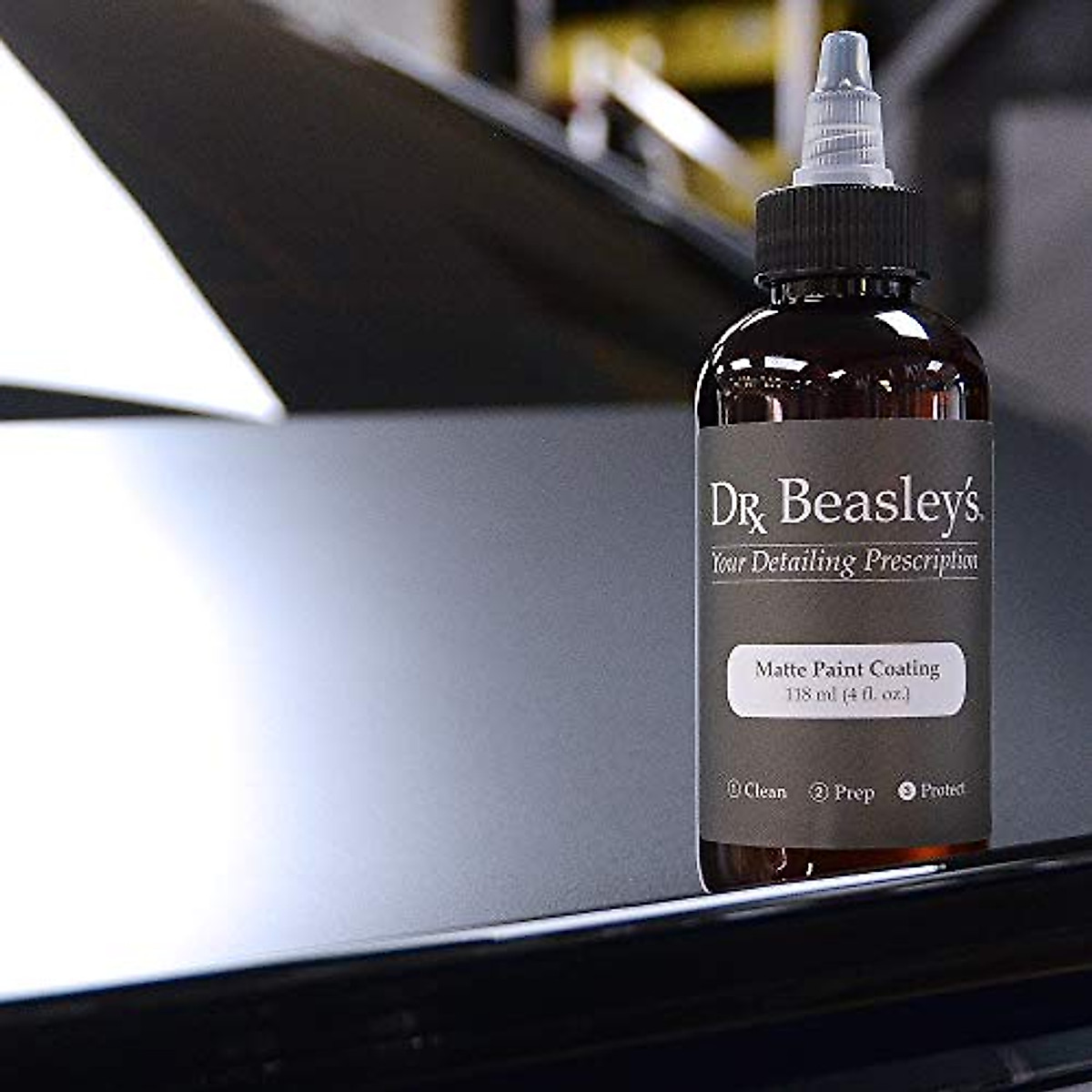 Dr. Beasley's MP31T04 Matte Paint Coating -4 oz., Durable and Hydrophobic, Resists UV Fading, Readily Biodegradable