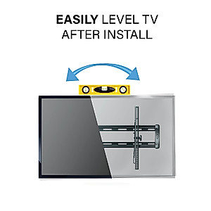 Made for Amazon Universal Tilting TV Wall Mount for 50-86" TVs and Compatible with Amazon Fire TVs