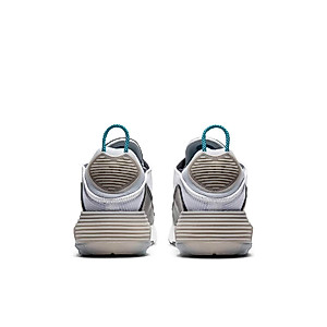 NIKE Men's Running Shoe, White Green Abyss Black Pure Platinum Summit White Lt Smoke Grey, 10.5