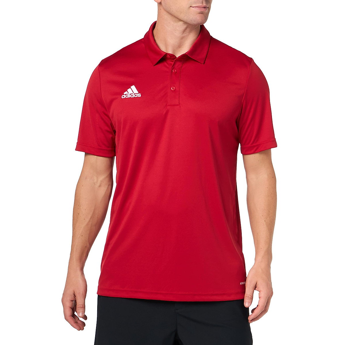 adidas Men's Entrada 22 Polo Shirt, Team Power Red