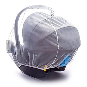 Baby Mosquito Net for Strollers, Mosquito Netting for Baby Strollers, Bassinets, Car Seats, Cradles, Playyards, and Mini Cribs. Durable and Breathable Mesh Protection