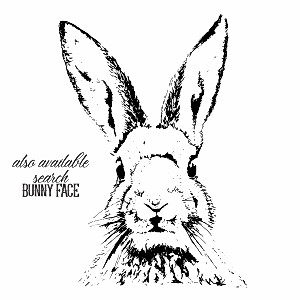 Tea Towel | Bunny Butt | Easter Hare | Cottontail | Woodland Rabbit | Home Decor | Dish Towels Gift