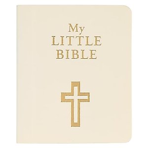 My Little Bible 2” Standard Edition - Selections of Key Verses From Every Book, Tiny Palm-size OT NT Scripture for Ministry Outreach, Classic 1769 KJV Text, 2" x 2.5”, White