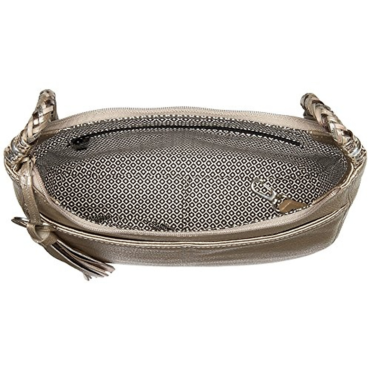 Brighton Baby Barbados Crossbody Hobo Zinc One Size