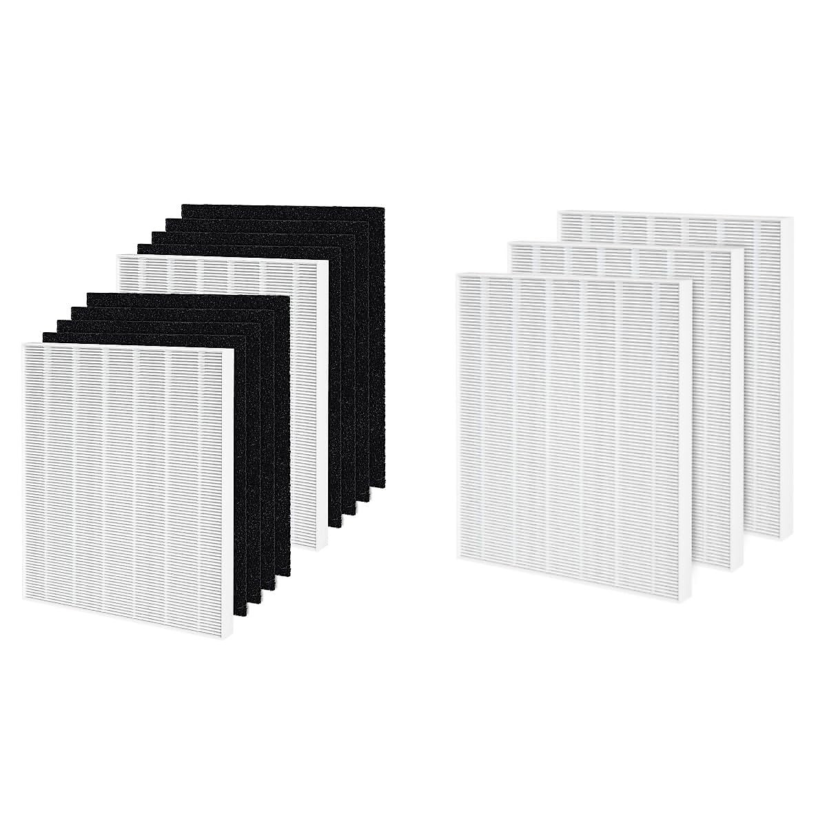 5 HEPA + 8 Carbon Prefilter Compatible with Winix C535, 5300-2, P300, 5300, Repalce 115115