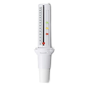 OMRON PeakAir Peak Flow Meter, Measures Changes in Your Lung Air Flow to Assist in the Detection of Asthma Attacks (for Children and Adults)