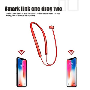 ESSONIO Bluetooth Headphones Neckband Bluetooth Headphones Earbuds with Microphone Wireless Bluetooth Headphones for Sport