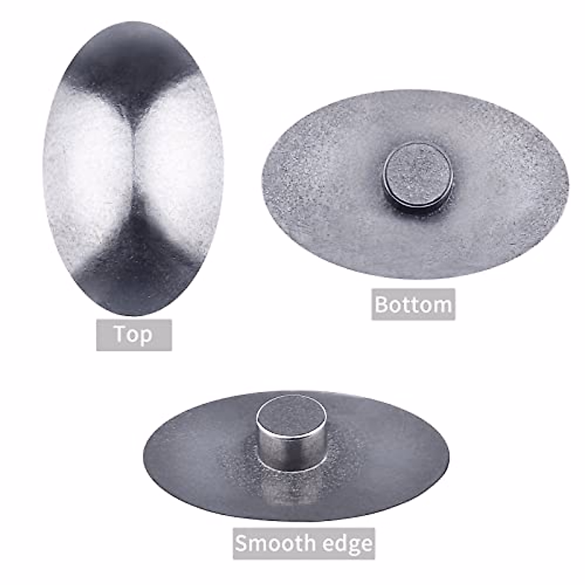 Aneco 3.5 Ounces Tungsten Canopy Weight Tungsten Weights Incremental Wood Car Canopy Weights Compatible with Pinewood Car Derby Weights