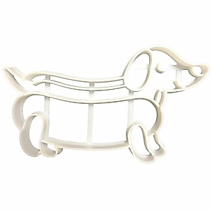 Dachshund Cookie Cutter, Cute Hot Dog Shape Mold Cutter