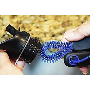 The Coldest Water Bottle Brush - Built for Stainless Steel Water Bottles,Tumblers, Easy, Safe Cleaning and Scrubbing - 3 Tools in 1