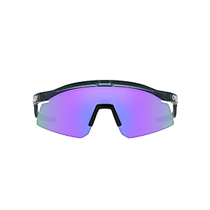 Oakley Hydra OO 9229 Men's Sunglasses Transparent Black/Prizm Violet 37/13/139