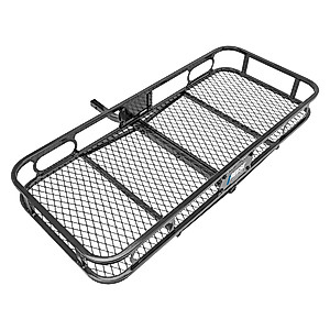 Pro Series 63155 Rambler Hitch Cargo Carrier for 1-1/4” Receivers, Black