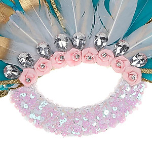 African Custom Bride Wedding Feather Hand Fan DIY Handmade Lace Fans Luxury Dance Fan Hand Held Photo Props Party Wedding Favors