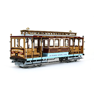 Occre San Francisco No.60 Cable Car (Street Car) Wooden Model Kit