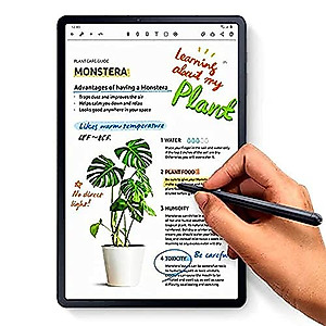 Tab S7 / S7+ S Pen Replacement Stylus Pen for Samsung Galaxy Tab S7 / S7 Plus/ S7 FE (EJ-PT870) + Tips/Nibs (Without Bluetooth)( Black)