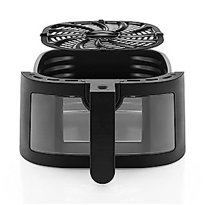 Chefman TurboTouch Easy View Air Fryer, The Most Convenient And Healthy Way To Cook Oil-Free, Watch Food Cook To Crispy And Low-Calorie Finish Through Convenient Window, 5 Qt
