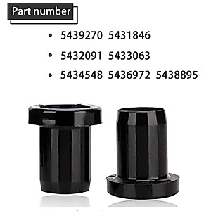 24pcs A Arm Short Bushing Kit Replacement for Polaris Ranger 400 500 700 800 900, Sportsman 300 400 450 500 570 600 700 800, Replace 5439270, 5431846, 5432091