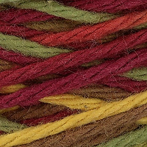 Lily Sugar'n Cream Cotton Cone Yarn, 14 oz, Autumn Leaves Ombre, 1 Cone