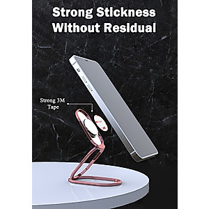 VAWcornic Phone Ring Holder Finger Kickstand, 540° Dual Direction Rotating Phone Grip for iPhone, Samsung, Huawei Smartphone, Tablet, Kindle, Switch Lite Compatible with Magnetic Car Mount