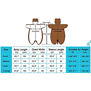 SAMGU Dinosaur Onesie Costume Adult Halloween Christmas Animal One Piece Pajamas for Men Women X-Large