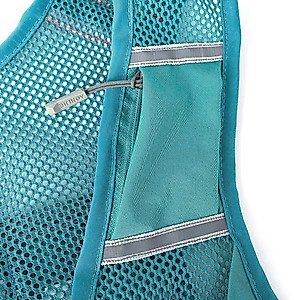 AONIJIE Marathon Running Vest Pack Water Hydration Backpack Outdoor Sport Bag Cycling Camping Climbing Rucksack (Gray+2pcs 250ml Bottles)