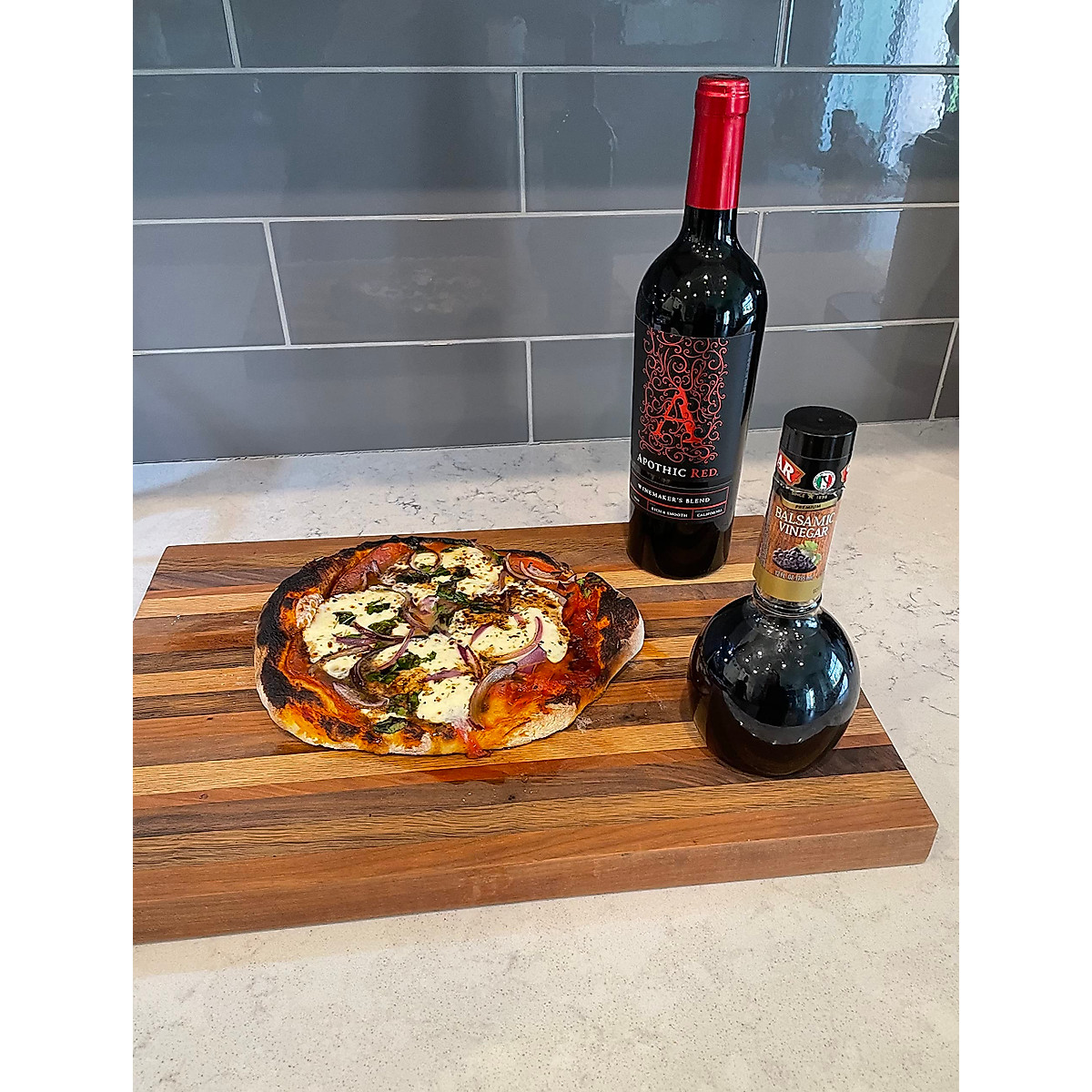 Gunner Ridge - Oven/Grill Pizza Steel - Pre-Seasoned Carbon Steel Oven & Grill Cookware, 10" x 13.5" x 1/4", Made in USA