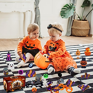 FAXUZIE Halloween Party Favor Toys Set for Kids, Halloween Fidget Toys Set for Children Boys Girls Classroom Prizes,Halloween Birthday Gifts
