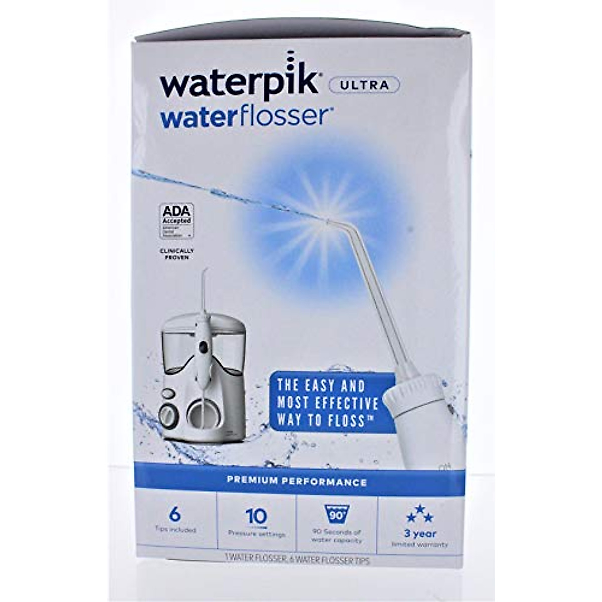 Waterpik Ultra Dental Water Jet WP-100W 1 Each (Pack of 2)