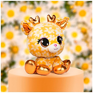 GUND P.Lushes Designer Fashion Pets Quinn O’Bearci Teddy Bear Premium Stuffed Animal, Pink/Purple, 6”