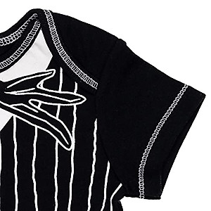 Disney Nightmare Before Christmas Jack Skellington Newborn Baby Boys Cosplay Bodysuit and Hat Newborn