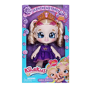 Kindi Kids Scented Sisters - Pre-School 10" Play Doll - Tiara Sparkles