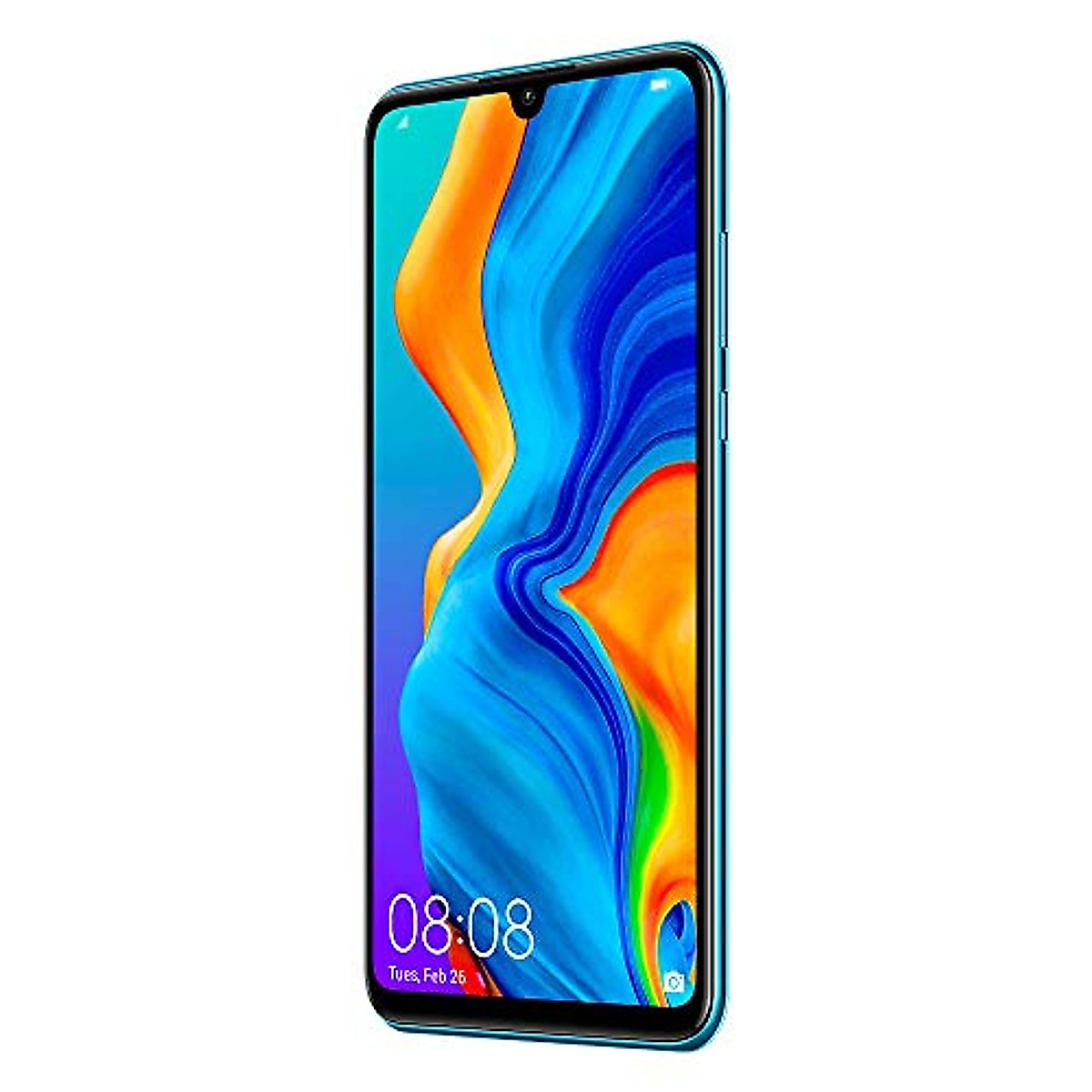 HUAWEI P30 Lite New Edition Marie-L21BX Dual-SIM 256GB (GSM Only | No CDMA) Factory Unlocked 4G/LTE Smartphone (Peacock Blue) - International Version