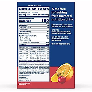 Ensure Clear Nutrition Drink Bottles Mixed Fruit, 10 Fl Oz (Pack of 4)