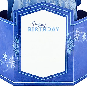 Hallmark Paper Wonder Disney Princess Frozen Pop Up Birthday Card (Born to Shine)