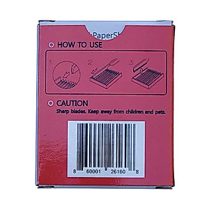 Rock Paper Shears - Sculpting Razor Replacement Blades for Styling Hair 10 Count