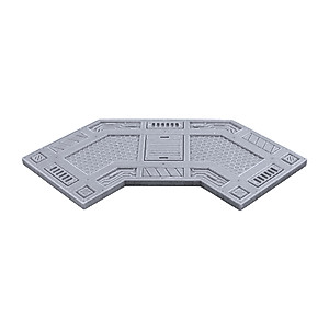 EnderToys Mid-Level Industrial Skirmish Field, Terrain Scenery for Necromunda, Kill Team, Compatible with Sector Mechanicus, 3D Printed and Paintable