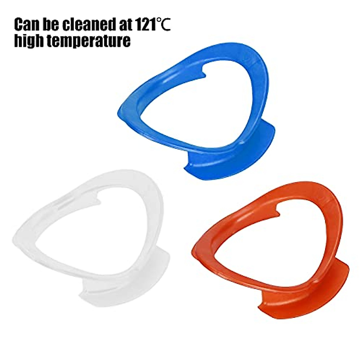 3pcs O Shape Lip Retractor - Dental O Shape Lip Retractor Opener Oral Mouth Cheek Lip Opener O Shape Mouth Opener Mouth Cheek Lip Dental Accessory