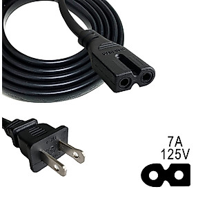 HimaPro 6 feet 110V AC Power Cord(2 Prong) Compatible with Brother, Singer, Baby-Lock, Viking, Pfaff, and Many Other Sewing Machines & Electronic Device