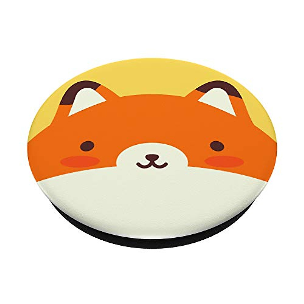 Fox Kawaii Cute Face Animal Red Fox Lover Funny Gift Idea PopSockets PopGrip: Swappable Grip for Phones & Tablets