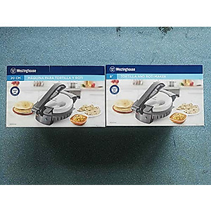 Westinghouse Stainless Steel Non-Stick Tortilla and Rotimaker 8 inch 110 volt, SILVER